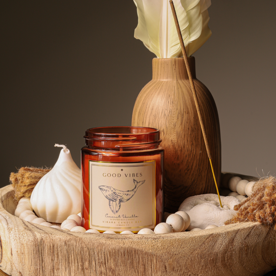 Whale - Coconut Vanilla Candle – Vibara Candle Bar